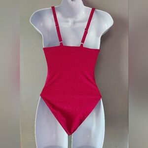 Seea | Swim | Seea Ginger Terry Hot Pink Onepiece Swimsuit Szs | Poshmark